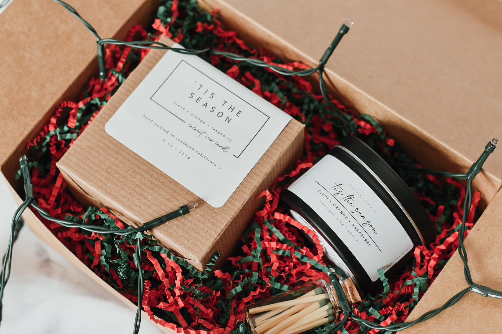 Holiday Candle Gift Box – Wild Oak Candle Co.